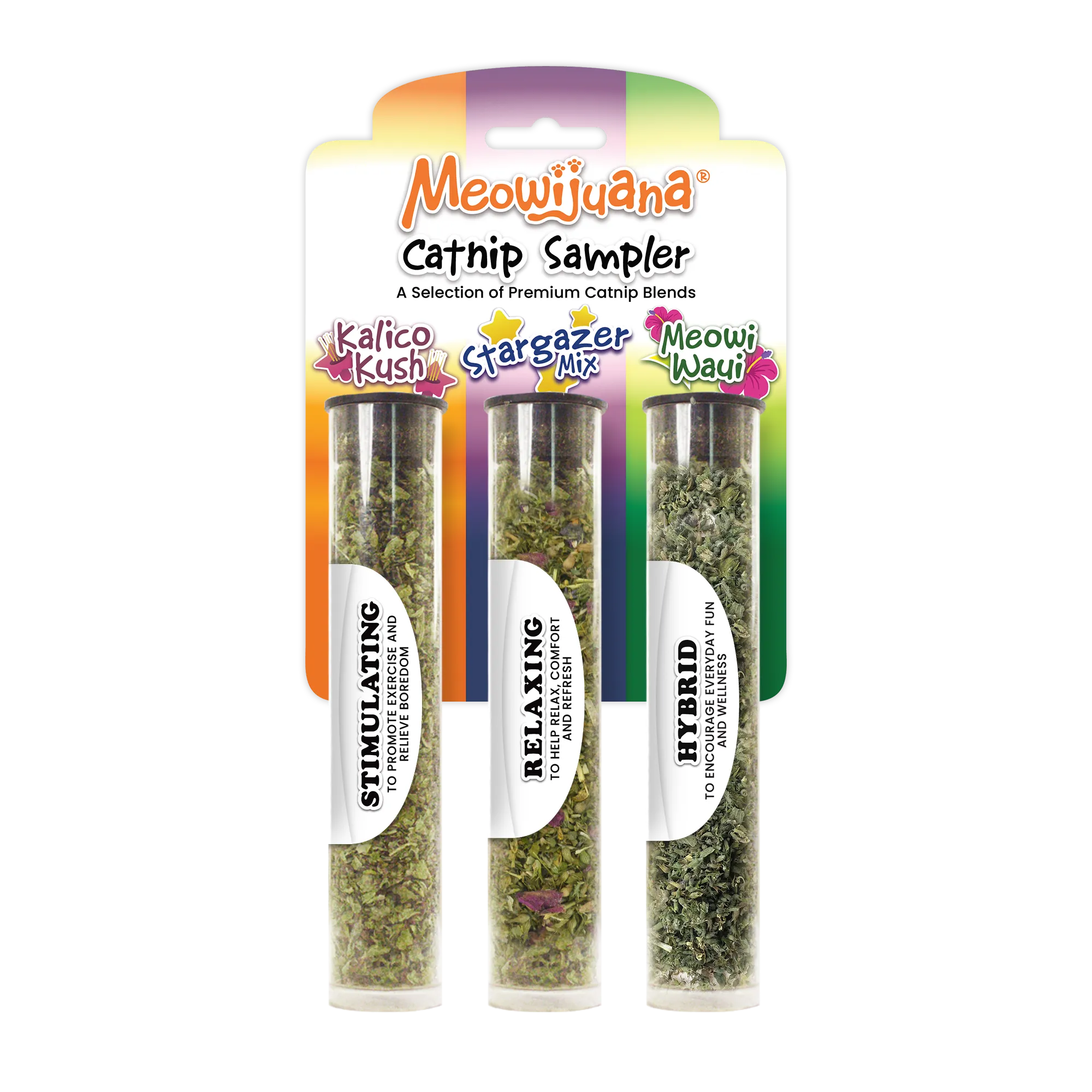 Meowijuana Catnip Sampler - Trio of Premium Catnip Blends – SmarterPaw